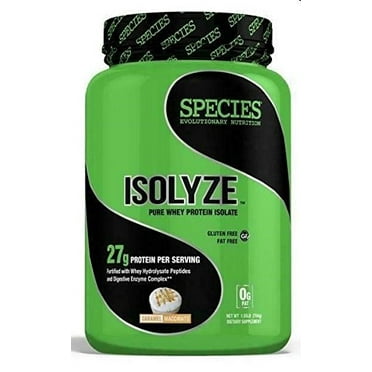 Species Nutrition Isolyze Protein Powder, Vanilla Peanut Butter, 1.55 ...