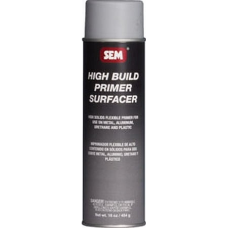 SEM Paints 42013 High Build Primer Surfacer- Gray, 20oz Aerosol Can ...