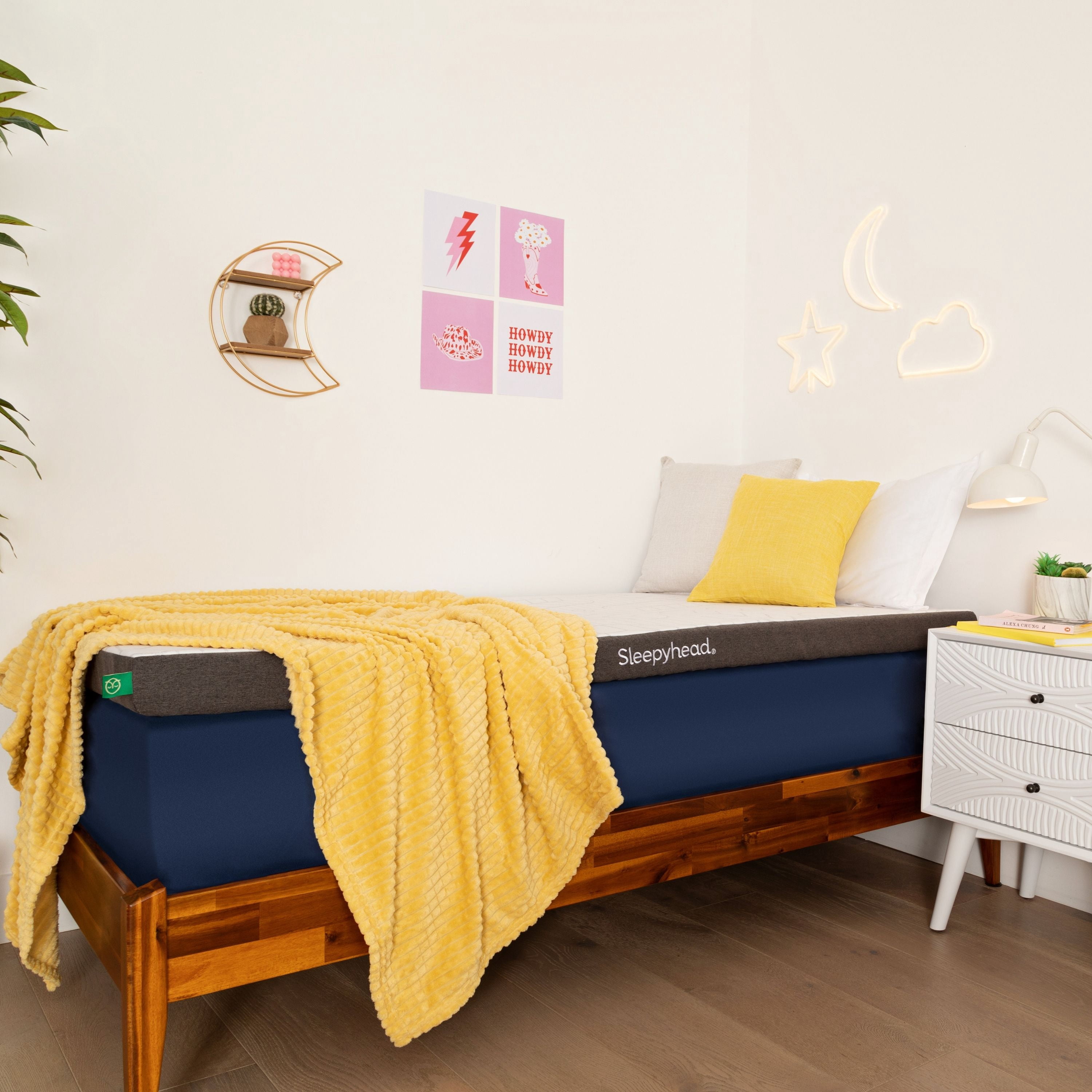 Sleepyhead 3-Inch Full XL Copper Mattress Topper with Washable Cover ...