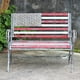 Well Made Metal American Flag Bench - Walmart.com