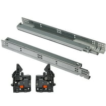 3 Pairs of DTC 20-Inch D-Motion Frameless Three-Section Bottom Rail ...