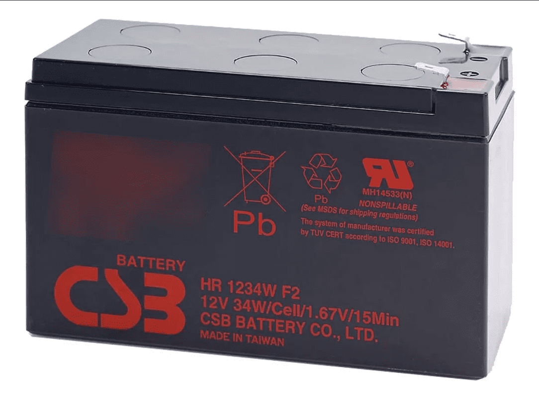 Batería Sellada Libre de Mantenimiento Mca CSB Battery Mod HR1234W de ...