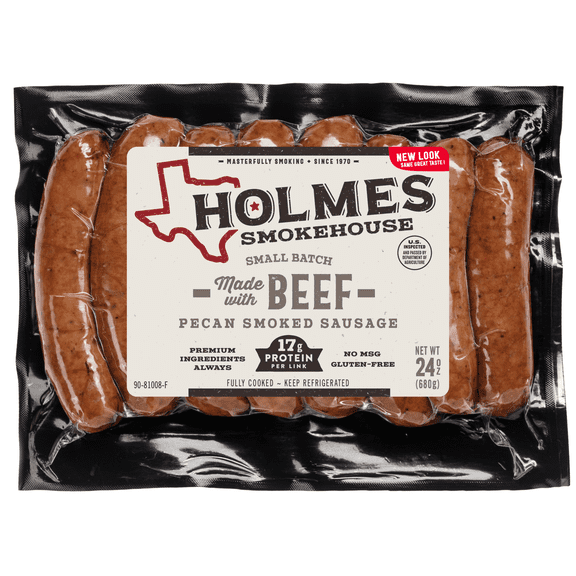 Rancher's Premium Smokehouse Brisket Burnt Ends Pork and Beef Sausage ...