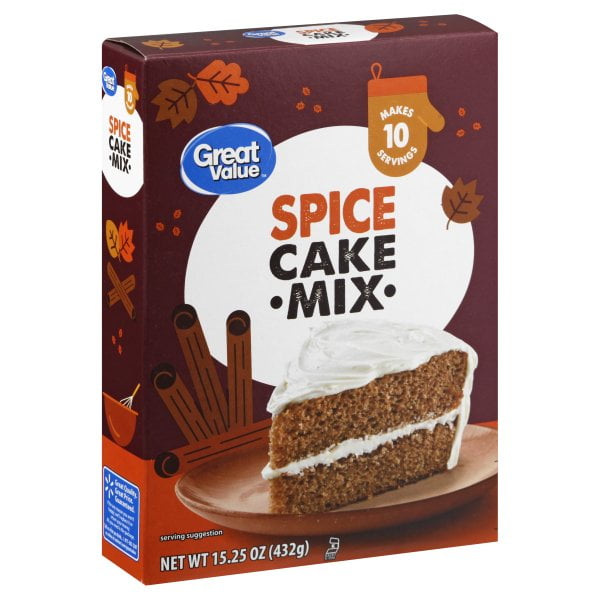 Great Value Gv Spice Cake Mix - Walmart.com - Walmart.com