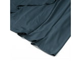 Pudcoco Women's V-Neck Short Sleeve Slim Fit Plain Evening Party Dress ...