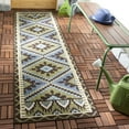 SAFAVIEH Veranda Johann Southwestern Indoor/Outdoor Area Rug, 4' x 5'7 ...