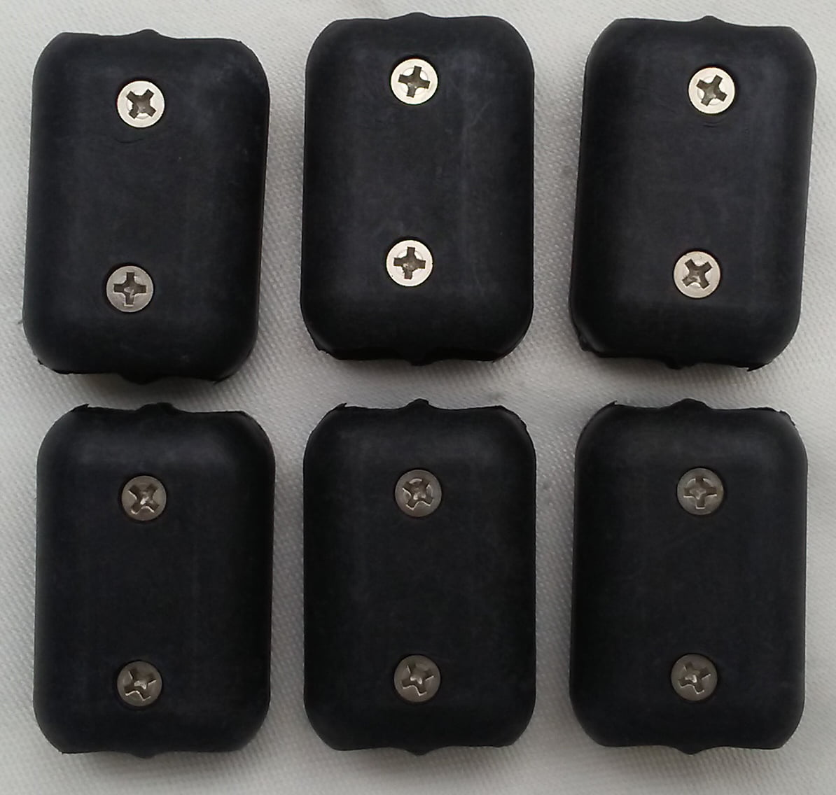 E-Z-TY 3/4 Inch Double OT Reusable Rope Clamp Black 6 Pack - Walmart.com