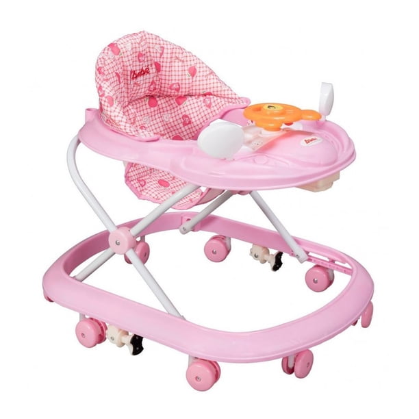 Andadera D'Bebe PICOLA musical Rosa - De 8 Llantas | Bodega Aurrera en ...