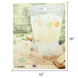 CreativeWare Crown 3.5 Gallon Beverage Dispenser with Base - Walmart.com
