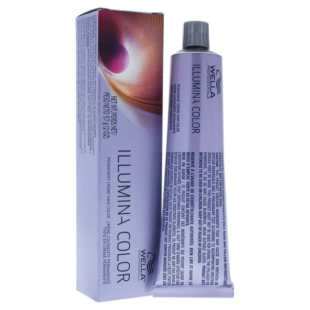 Wella - Illumina Color Permanent Creme Hair Color - 7 7 Medium Blonde ...