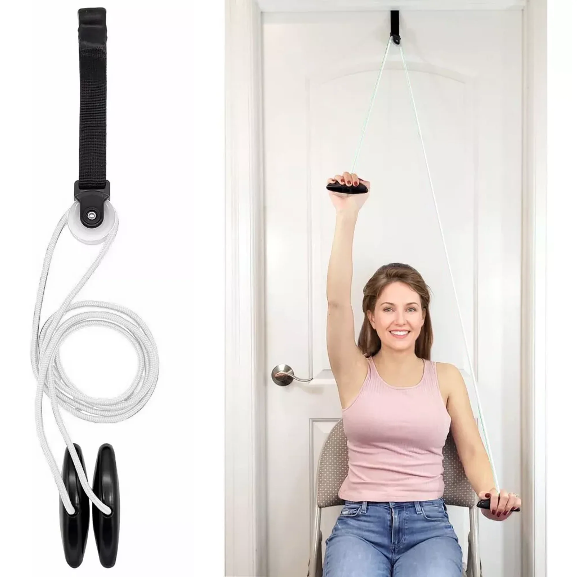 Click here for Ofocase Shoulder Pulley Over The Door Physical The... prices