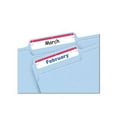 Printable 4" x 6" - Permanent File Folder Labels 0.69 x 3.44, White, 7 ...
