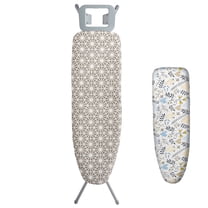 KFFKFF 51 x 13 Ironing Board, 4 Layer Thick & 7 Height Adjustable ...