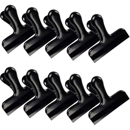 10 Pack 3 Inch Wide Stainless Steel Chip Bag Clips Heavy Duty Food Bag ...