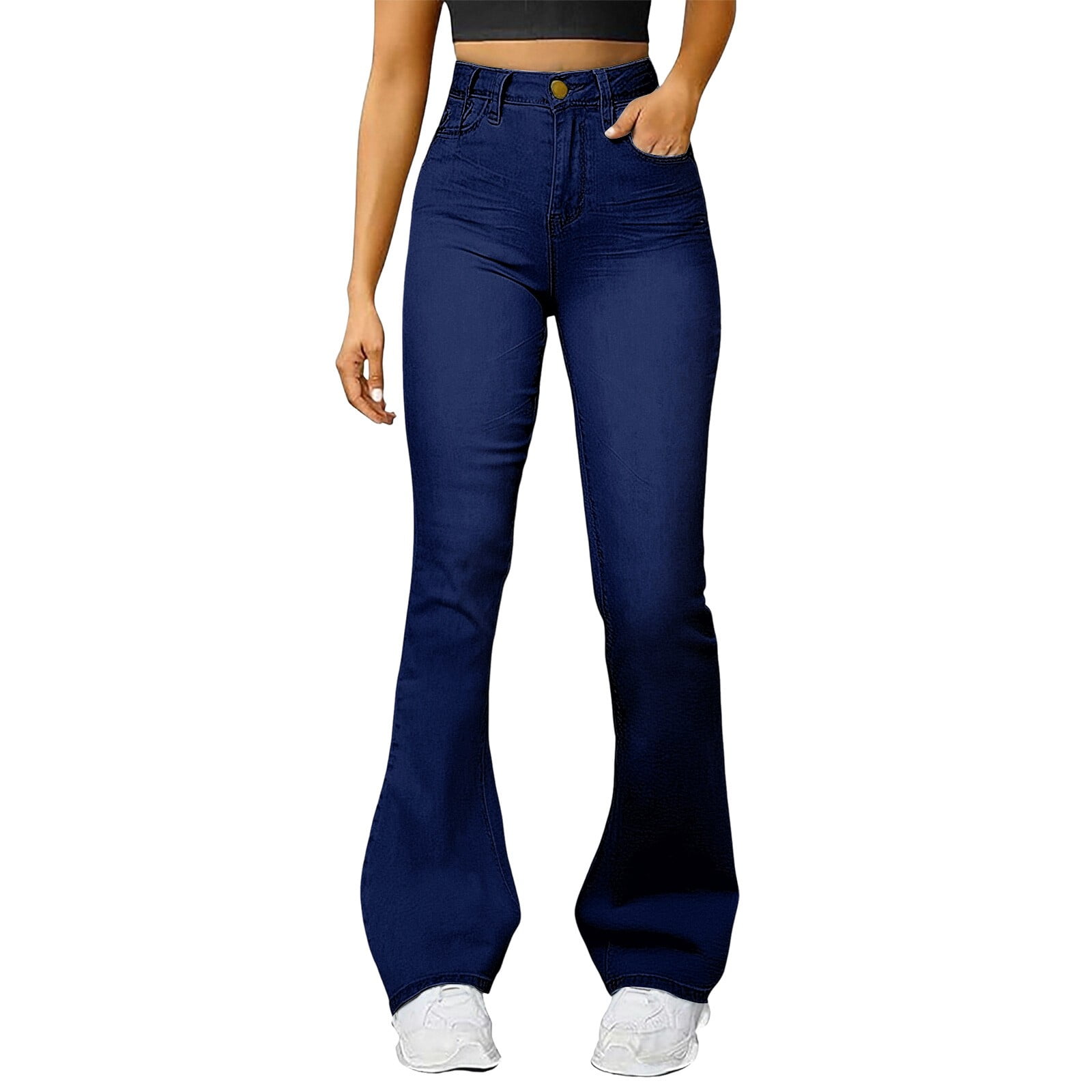 Click here for Wtxue Wide Leg Jeans Flare Jeans Denim Pants High... prices