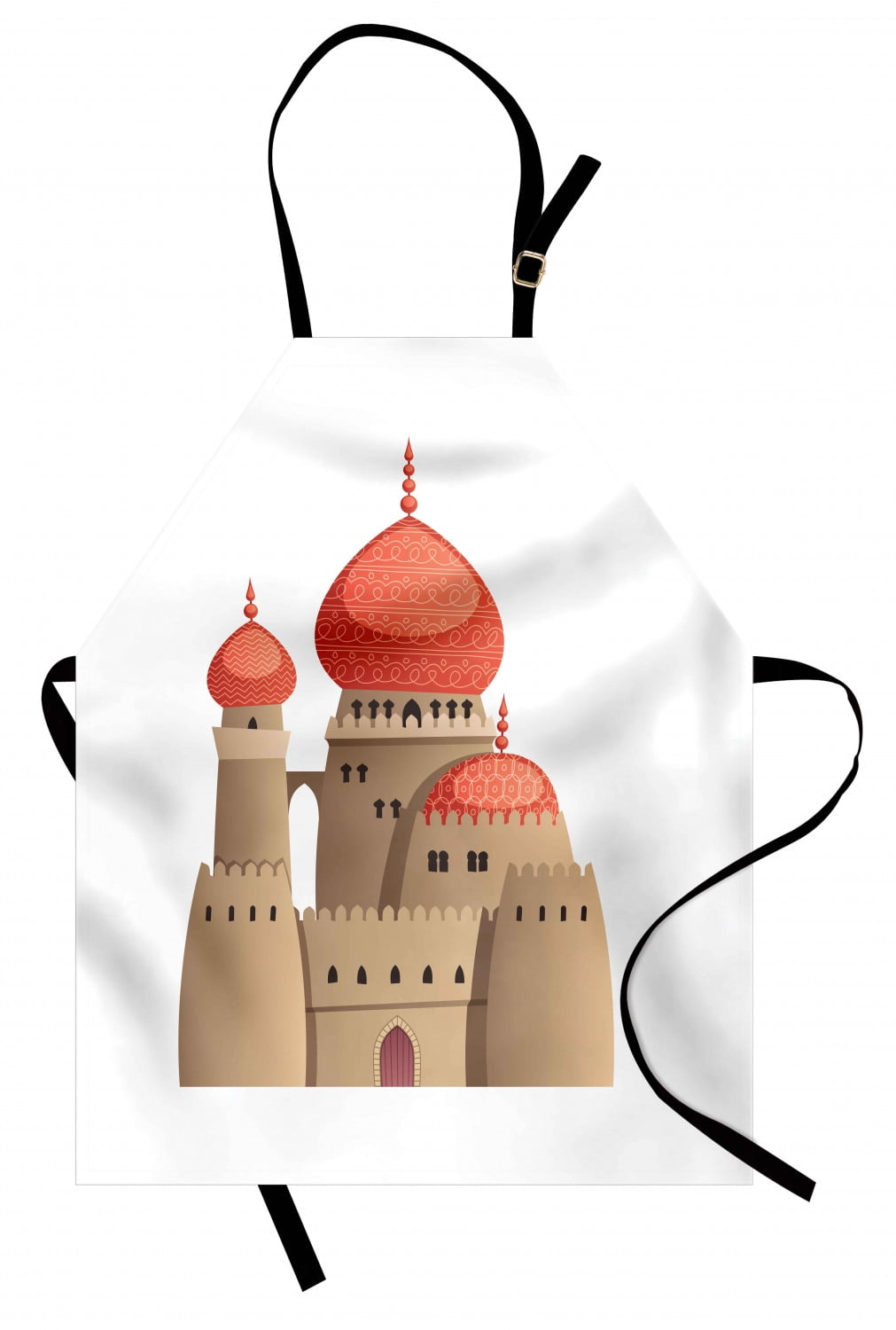 Tribal Apron Arabian Castle Cartoon Style Fairy Tale Palace Medieval ...
