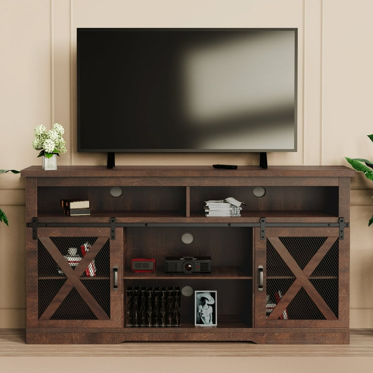 Rustic Modern Media Console