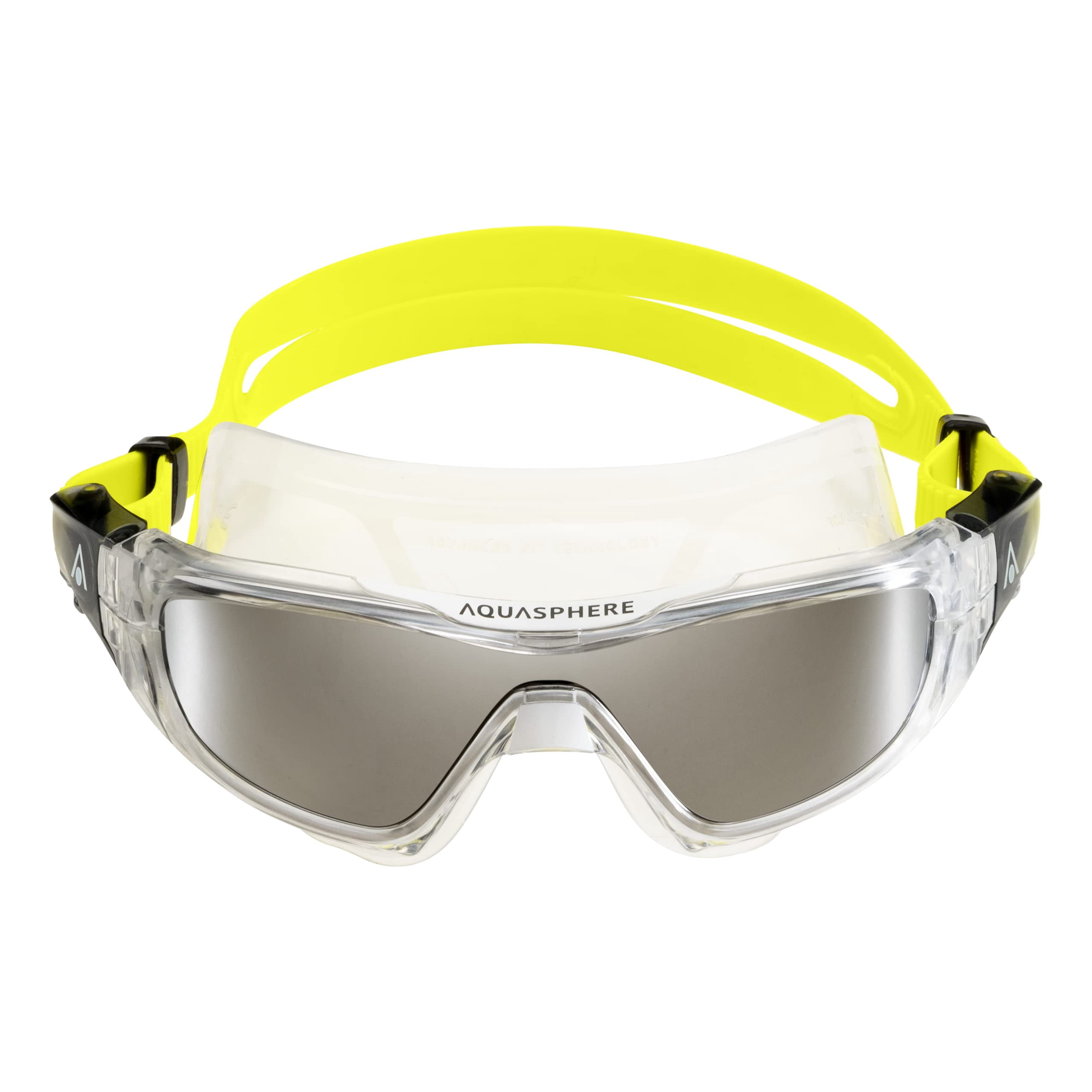 Aquasphere Vista Pro Unisex Adult Swim Goggles - Curved Single Lens ...