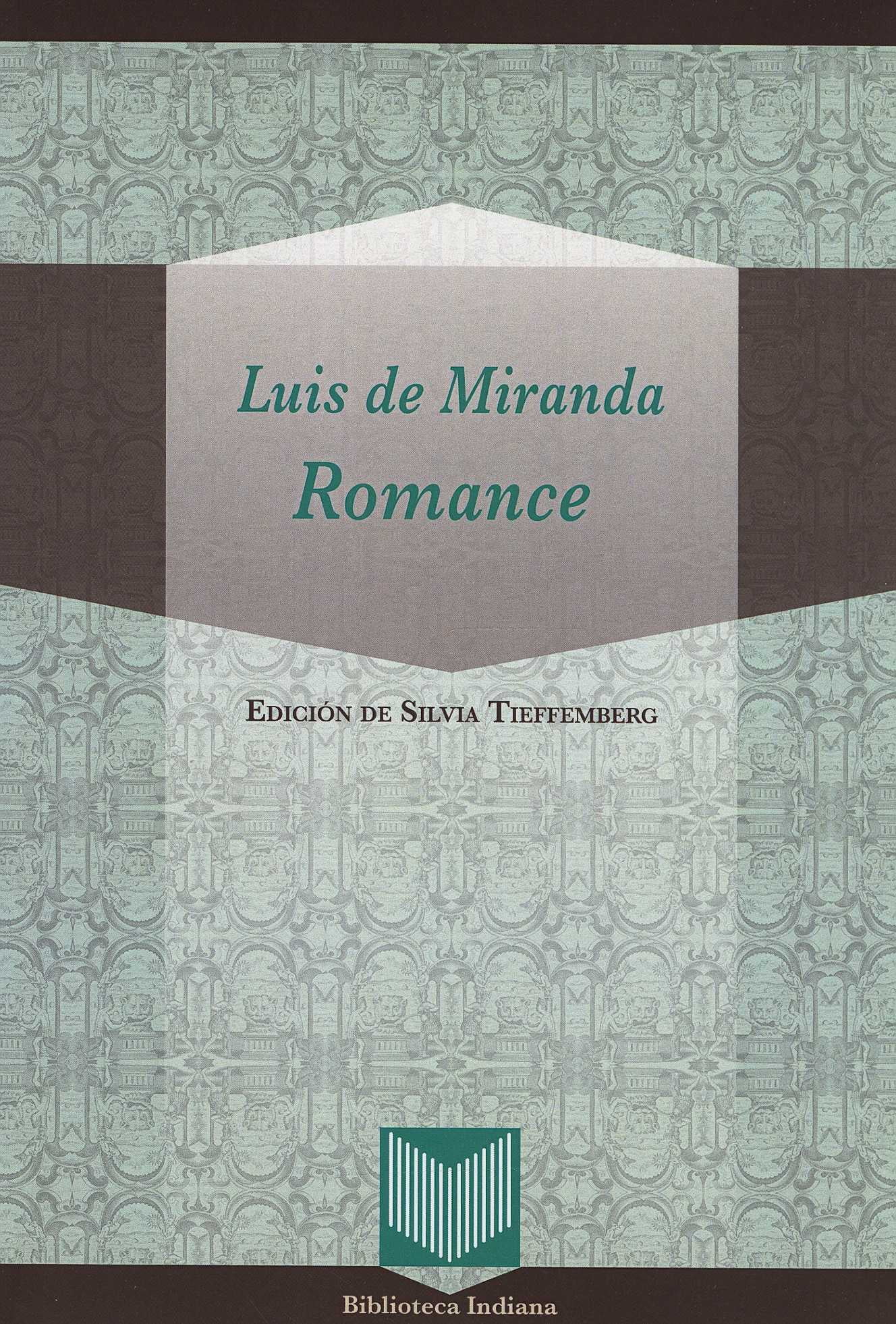 LUIS DE MIRANDA ROMANCE IBEROAMERICANA VERVUERT | Bodega Aurrera en línea