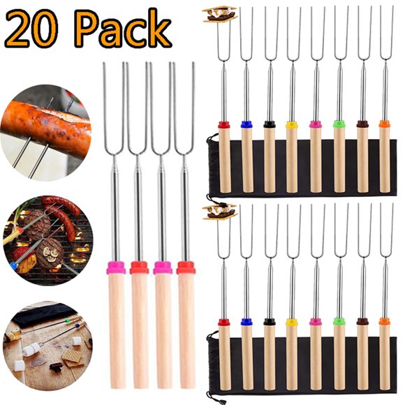 Heavy Duty Hot Dog Roasting Sticks