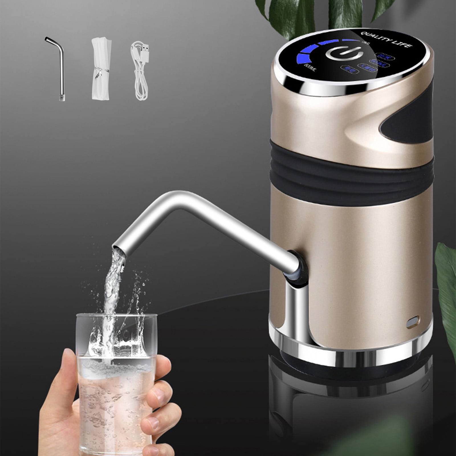 Distributeur d'Eau Automatique Rechargeable par USB Distributeur d'Eau ...