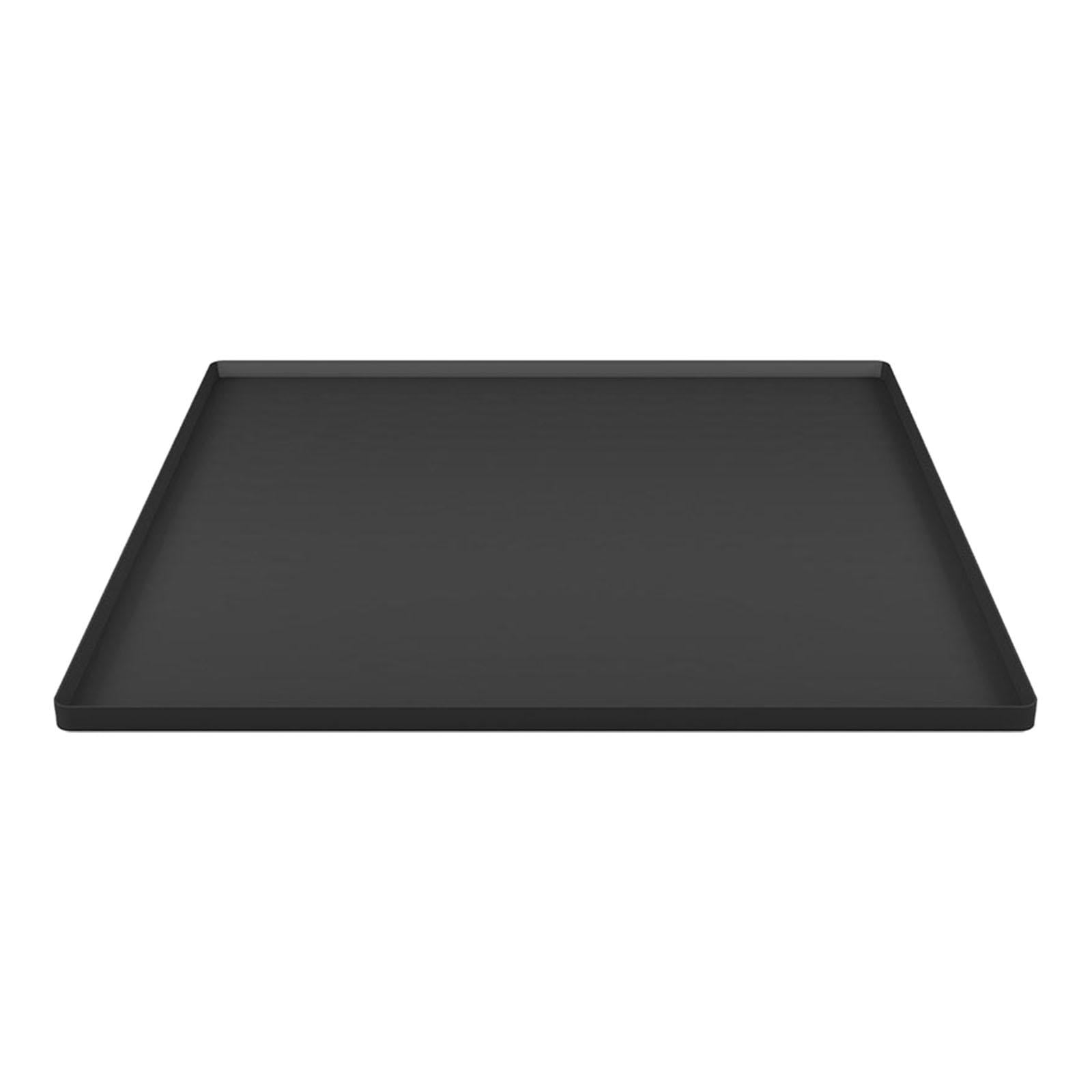 yuksok Mini Fridge Mat Silicone Drip Tray Mini Fridge Drip Pan for Most ...