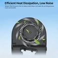 50mm Replacement Blower Fan for 3D Printer Cooling - Fast Speed Low ...