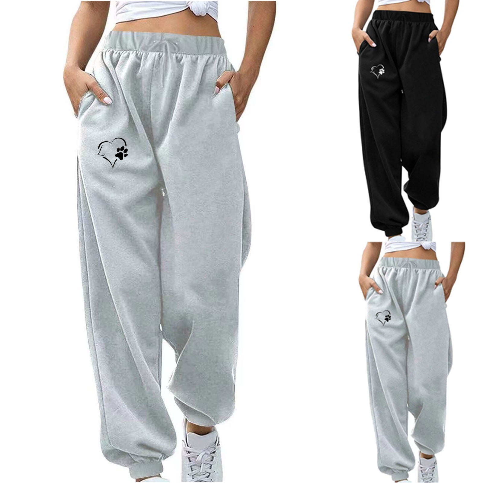 Click here for Juranmo Fashion Sweatpants For Women Cute Love Pri... prices