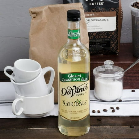 DaVinci Gourmet All Natural 700 mL Glazed Cinnamon Bun Flavoring Syrup ...