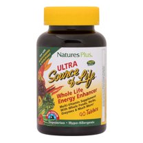 Nature's Plus Ultimate Multi-Vitamin Source of Life GOLD Tablets, Full ...