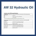 AW 32 Premium Anti-wear Hydraulic Oil Fluid - 5 Gallon Pail (18L - 4.75 ...
