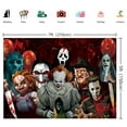 7x5FT Halloween Decoration Horror Classic Movie Character Backdrop ...