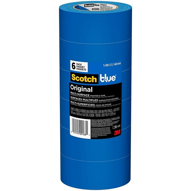 ScotchBlue Original Multi-Surface Painter’s Tape, 2090, 1.88 inch x 60 ... ScotchBlue Original Multi-Surface Painter’s Tape, 2090, 1.88 inch x 60 ...
