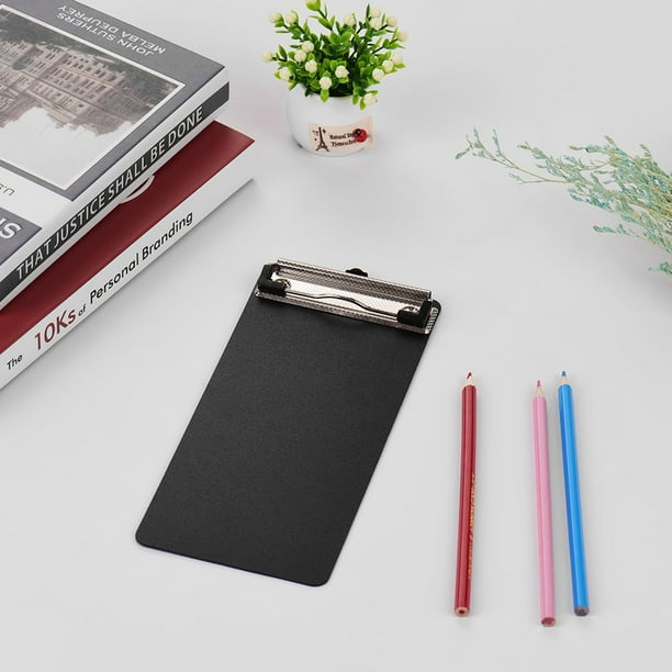 FlyFlise Plastic Clipboard Metal Clip Writing Pad File Folder Document ...