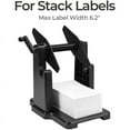 6X External Rolls Label Holder, 2 in 1 Fanfold Stack Paper Holder for ...
