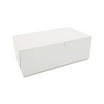 SCT Tuck-Top Bakery Boxes 19w x 14d x 4h White 50/Carton 1029 - Walmart.com
