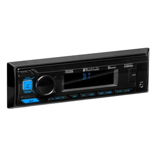 Planet Audio PC45RGB Double Din Car Stereo System, Bluetooth Audio and ...