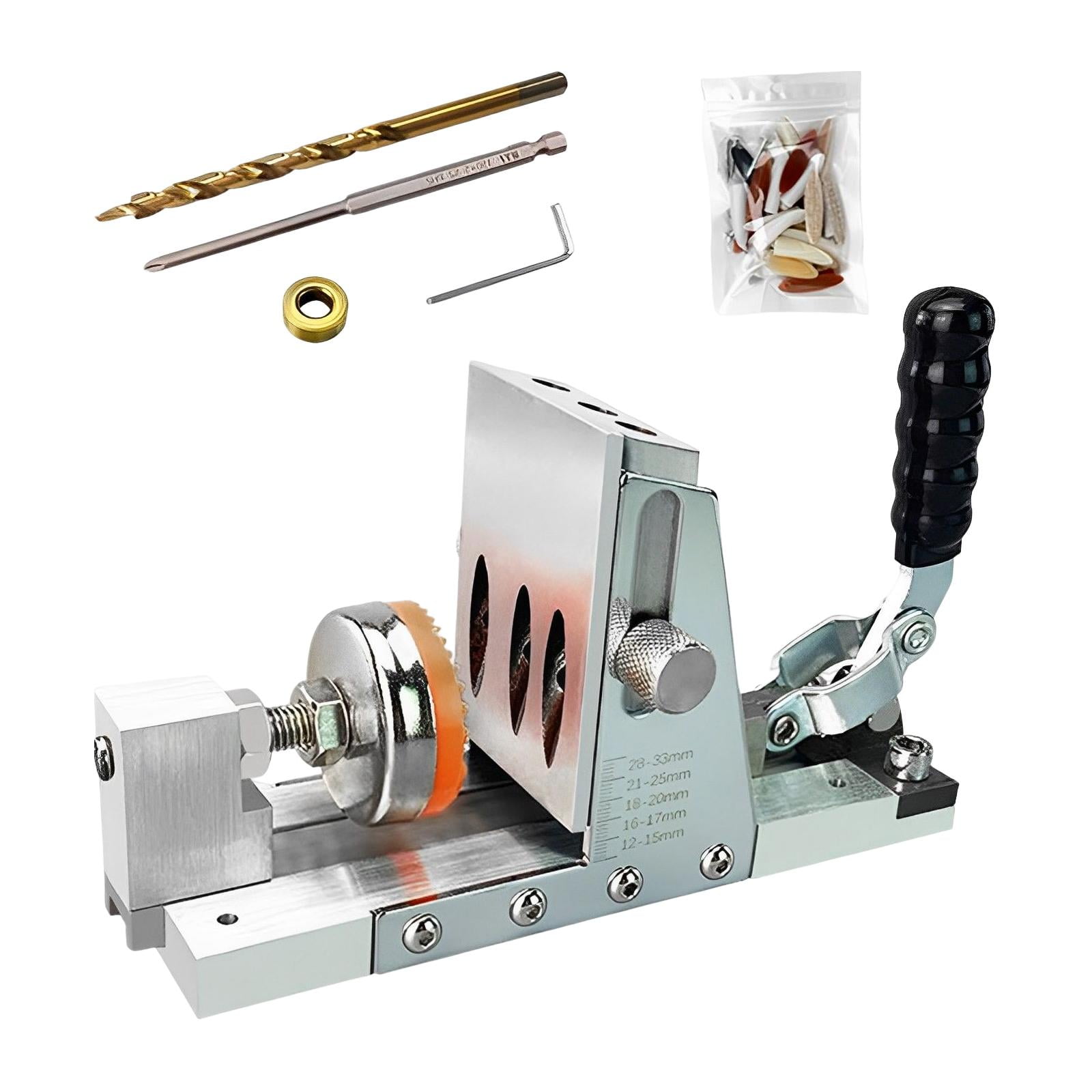 Pocket Hole Jig Tool , Hole Screw Clamp System Drill Guide Puncher ...