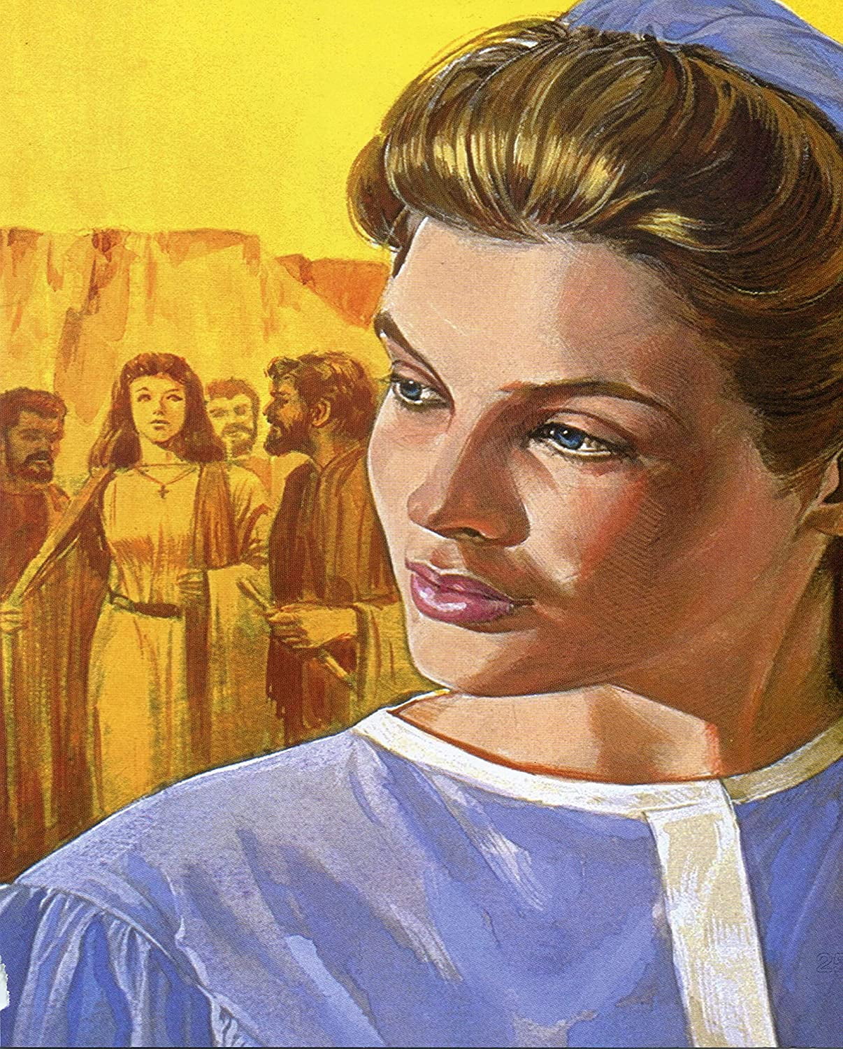 Catholic print picture - St Macrina the Younger N - 8" x 10" ready to ...