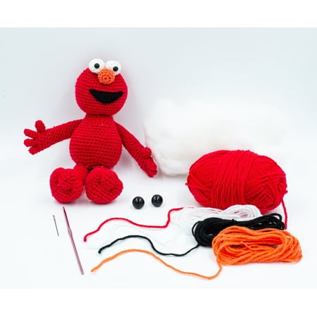 Lion Brand Sesame Street Amigurumi Kit-Elmo 3012-501 - Walmart.ca