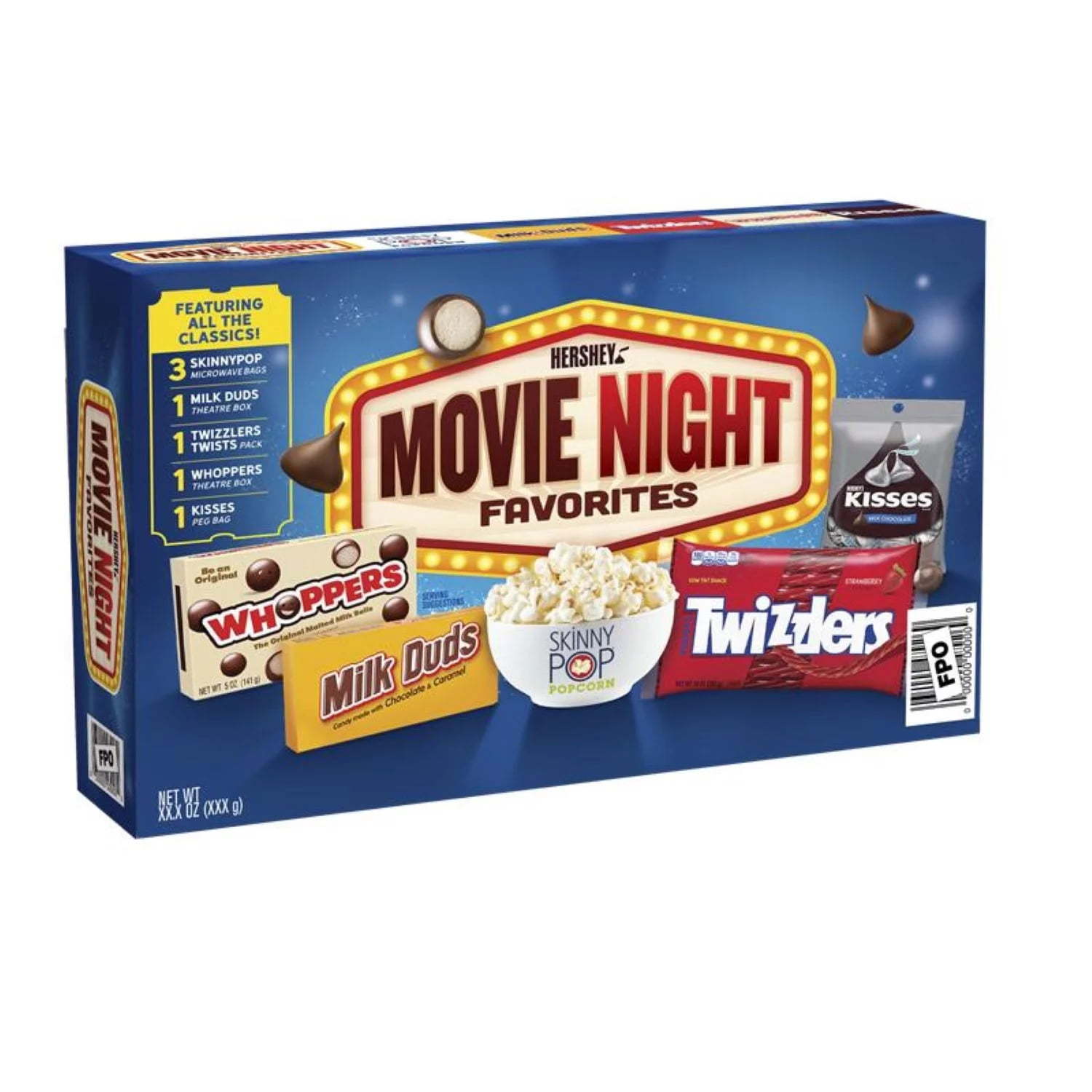 Hershey's Movie Night Favorites Assortment Box, 39.7 Ounce - Walmart.com
