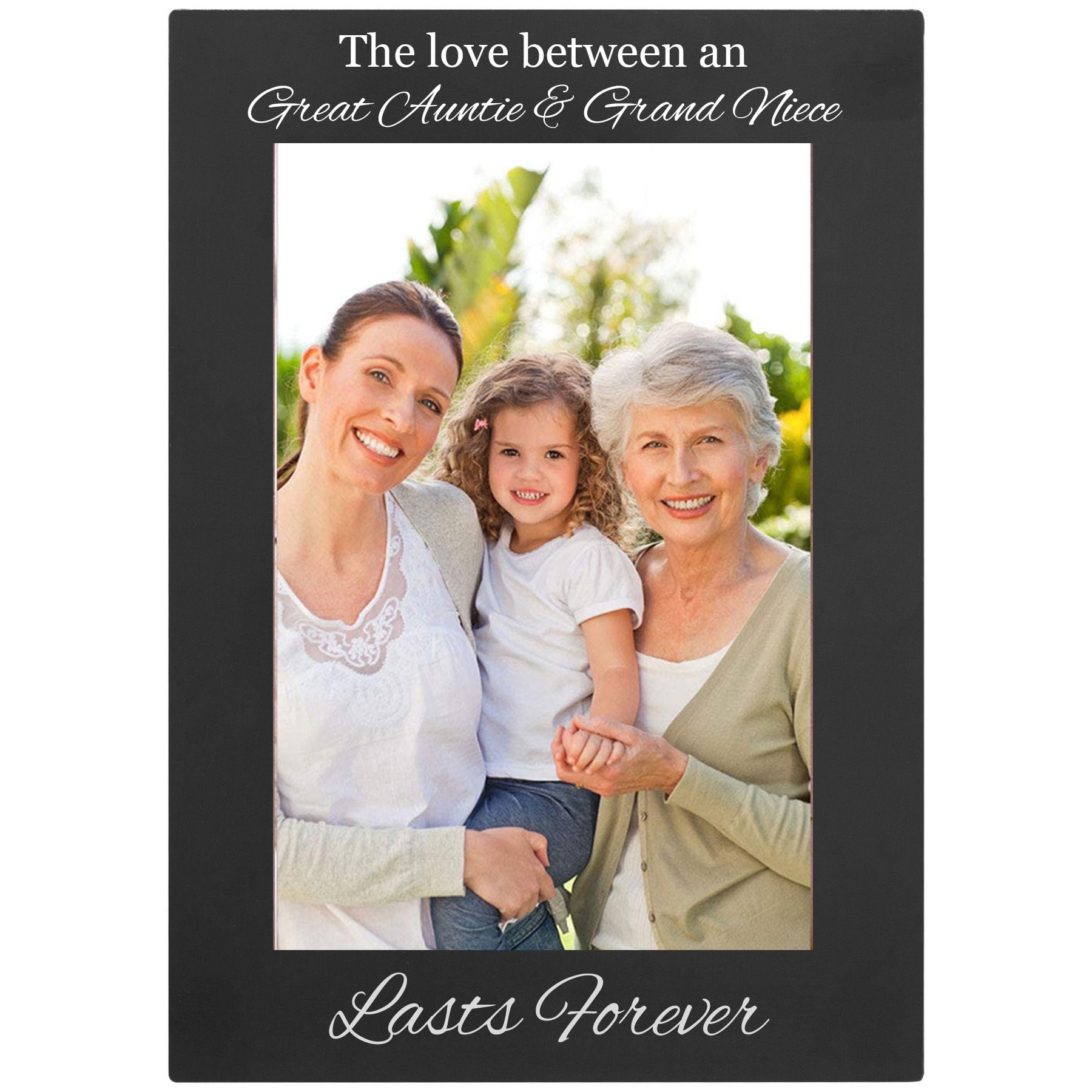 The Love Between A Great Auntie & Grand Niece Engraved Anodized ...