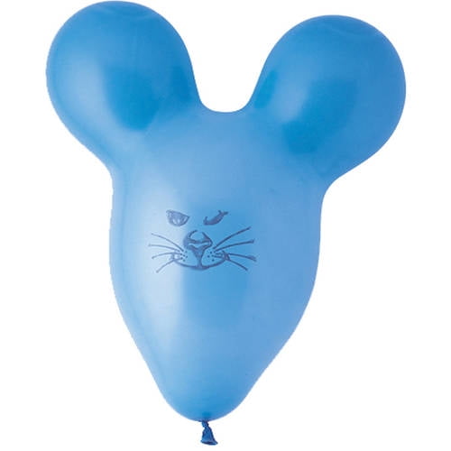 Latex Mouse Balloons, Assorted 15ct - Walmart.com