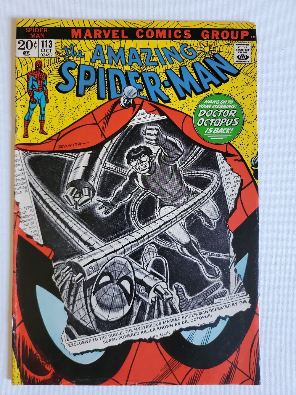 The Amazing Spider-Man #113 Comic Book - Walmart.com