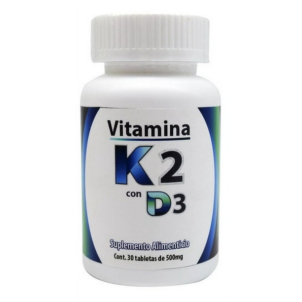 Vitamina K2 Con Vit D3 30 Tab-dos Mundos | Bodega Aurrera en línea