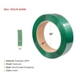 Banding Strapping Kit - 3/4" x 2400' PET Polyester Strapping Roll with ...