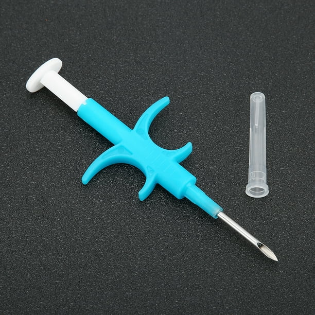 Chip Animal Microchip Transpondedor De Vidrio Con Jeringa Para Mascota Perro Gato 2,12x12mm/0 ...