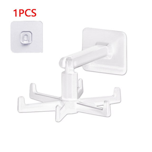 DabuLiu 360 Degrees Rotated Kitchen Hooks with 6-Paws Multi-Purpose ...