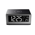 Boytone BT-12B Fast Wireless Charging Digital Alarm Clock with ...