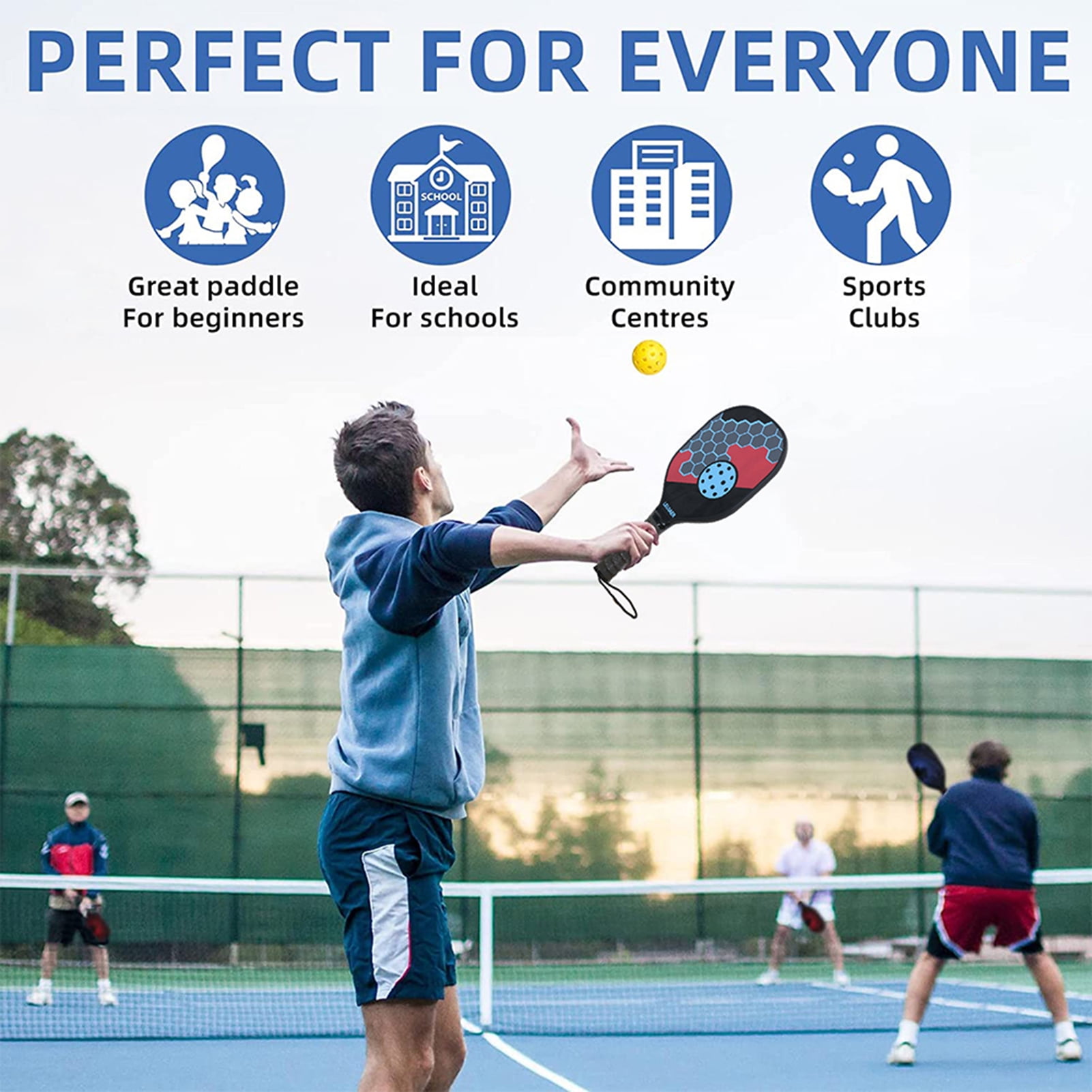 Click here for Leijiaer Pickleball Rackets with Balls And Pickleb... prices